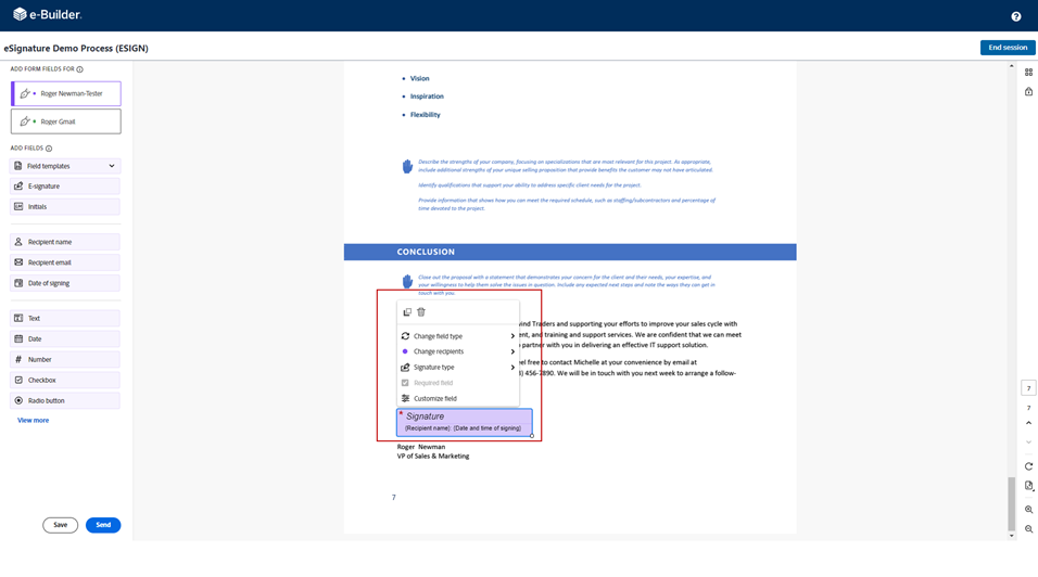 Create Agreements in Adobe Acrobat Sign