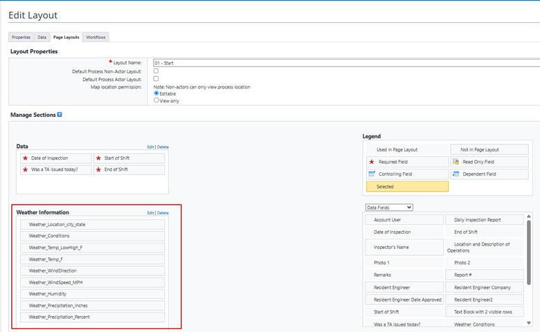 Add and Use Weather Data Fields